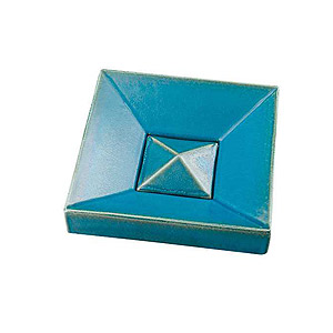 493-017-CB｜カクダイ角型手洗器[Luju][孔雀]