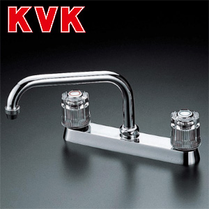 KM8G｜KVKキッチン用蛇口[台][2ハンドル混合水栓]