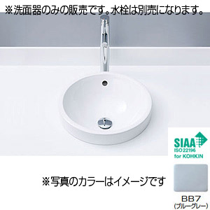 L-2841/BB7｜LIXIL 洗面器単品[ベッセル式][円形]